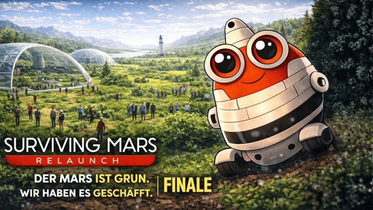 Surviving Mars Relaunch – Der Mars ist grün. Wir haben es geschafft ...
