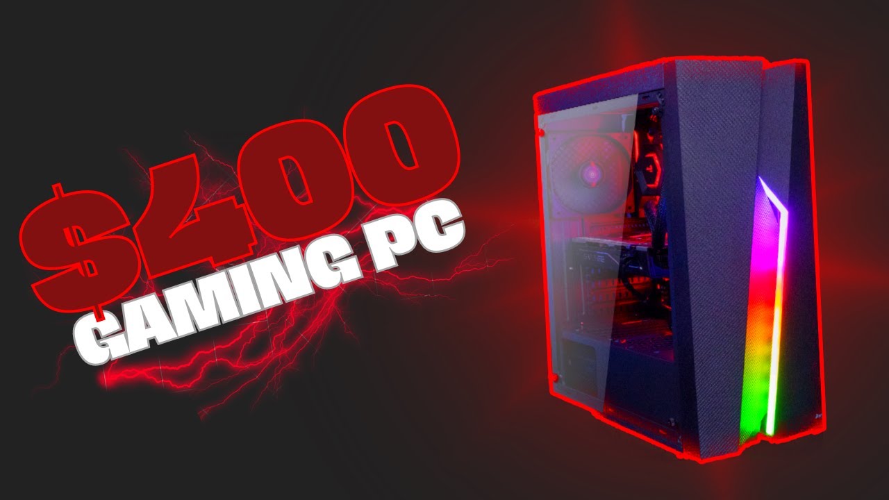 INSANE Value $400 Budget GAMING PC: 4K Gaming on a budget! - YouTube
