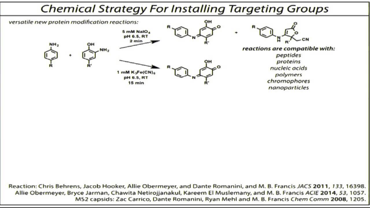 Bio orthogonal Chemistry Matthew B Francis, University of California ...