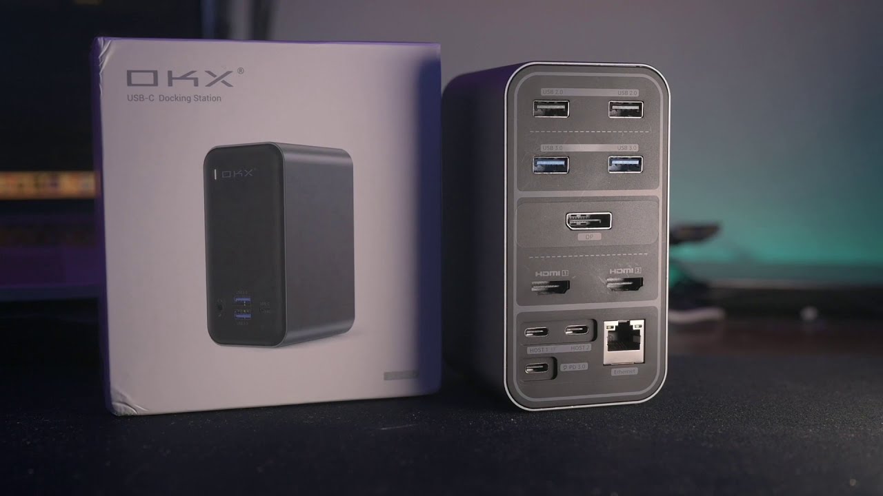 OkX Usb-c Dock Overview - YouTube
