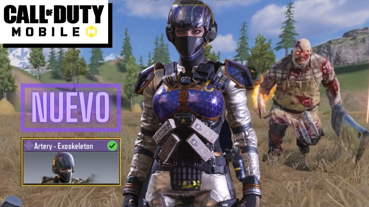 *NUEVO* ARTERY - EXOSKELETON SKIN! | CALL OF DUTY MOBILE | SOLO VS ...
