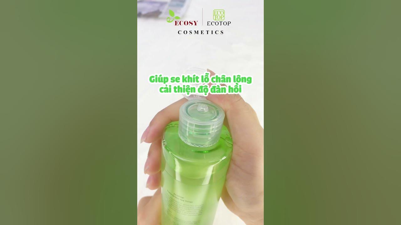 Nước Hoa Hồng ECOTOP #skincare #ecosy #ecotop #beauty - YouTube