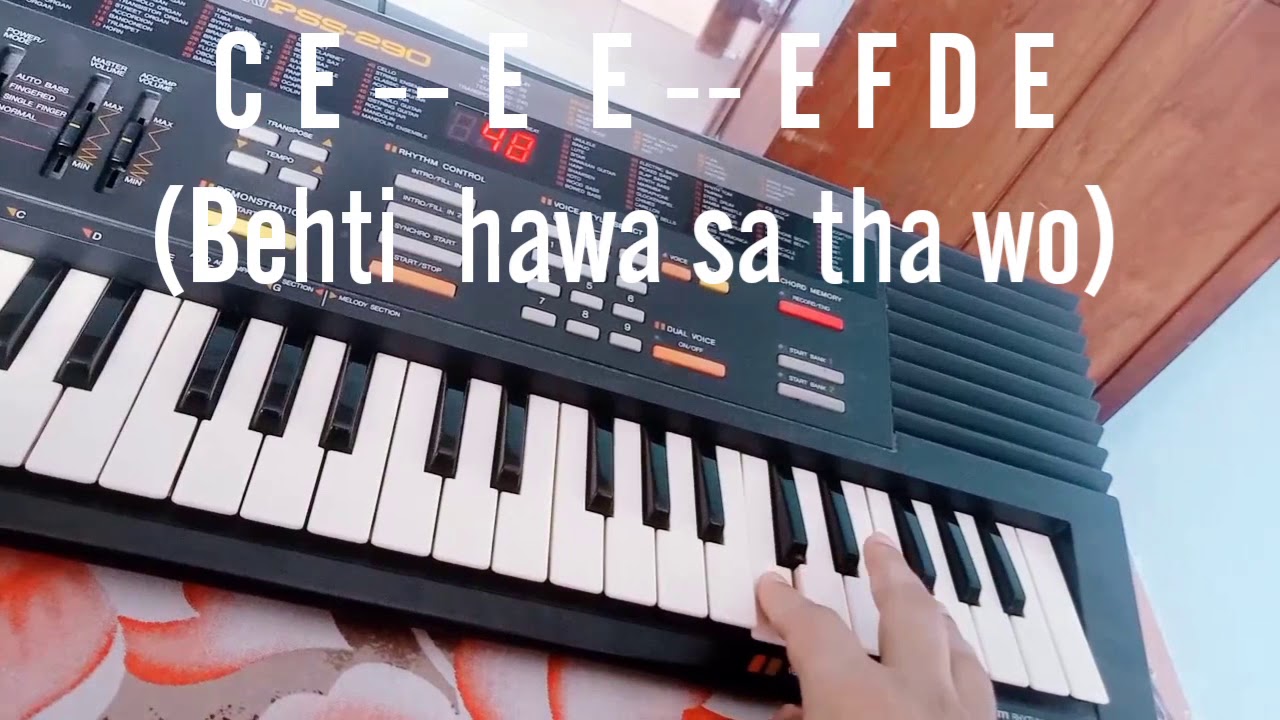 Kaha gaya use dhoondho| Behti hawa sa tha wo| 3 idiots | piano tutorial ...