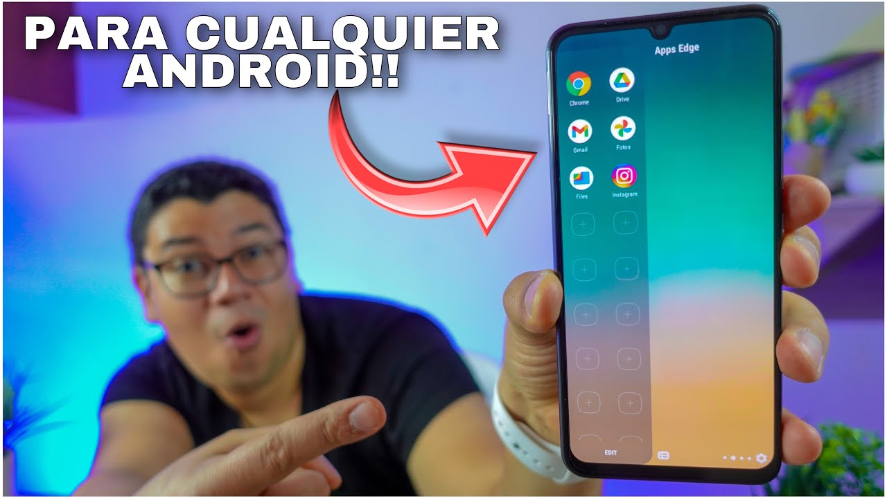 😲PANEL LATERAL de Samsung para CUALQUIER ANDROID!! 🚀 👉 - YouTube