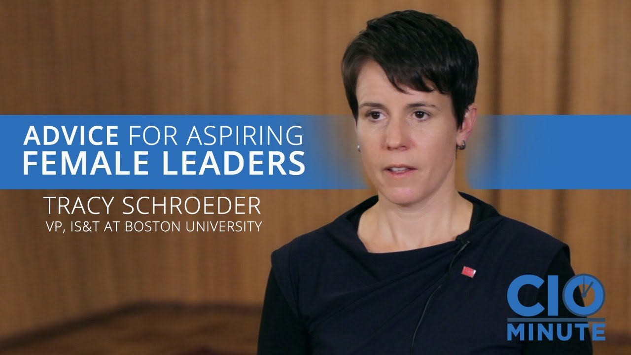 The CIO Minute: Advice for Aspiring Female Leaders - YouTube