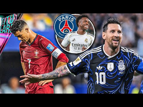 El nuevo récord de Messi | ¿Cristiano a la banca? James lo defiende | Van por Vini 