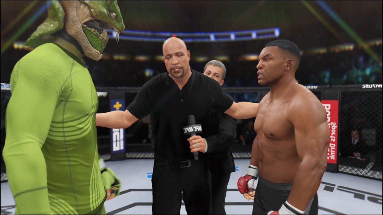 Mike Tyson vs. Kaa Snake - EA Sports UFC 4 - Boxing Club 🥊 - YouTube
