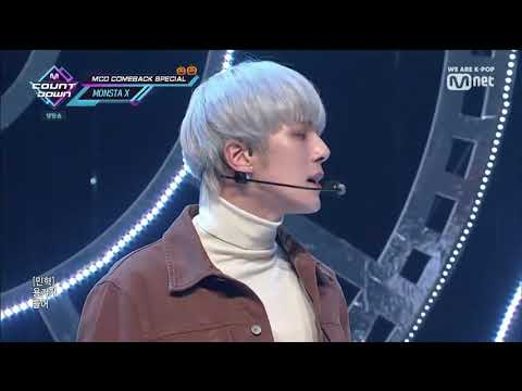 MONSTA X - Find you M COUNTDOWN (wonho last performance with MONSTA X)