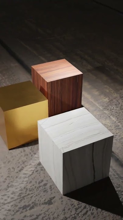 3D Graphics - Cubes - Created by using Blender 3D software - YouTube