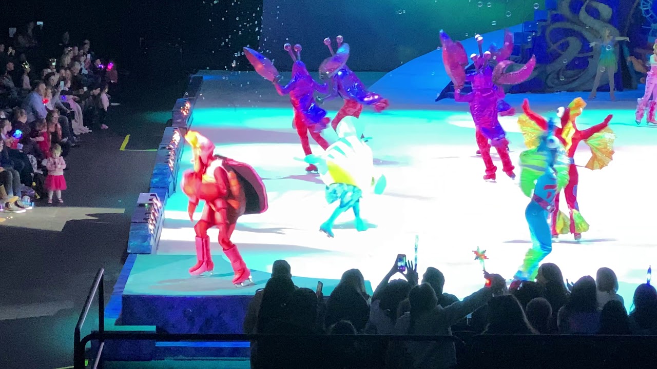 The little mermaid disney on ice 2019 under the sea - YouTube