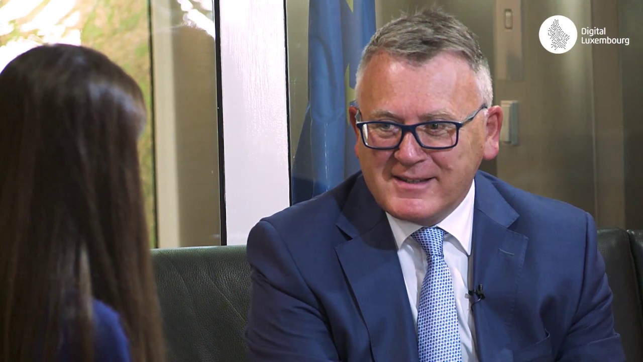 Digital Luxembourg: A chat with Minister Schmit - YouTube