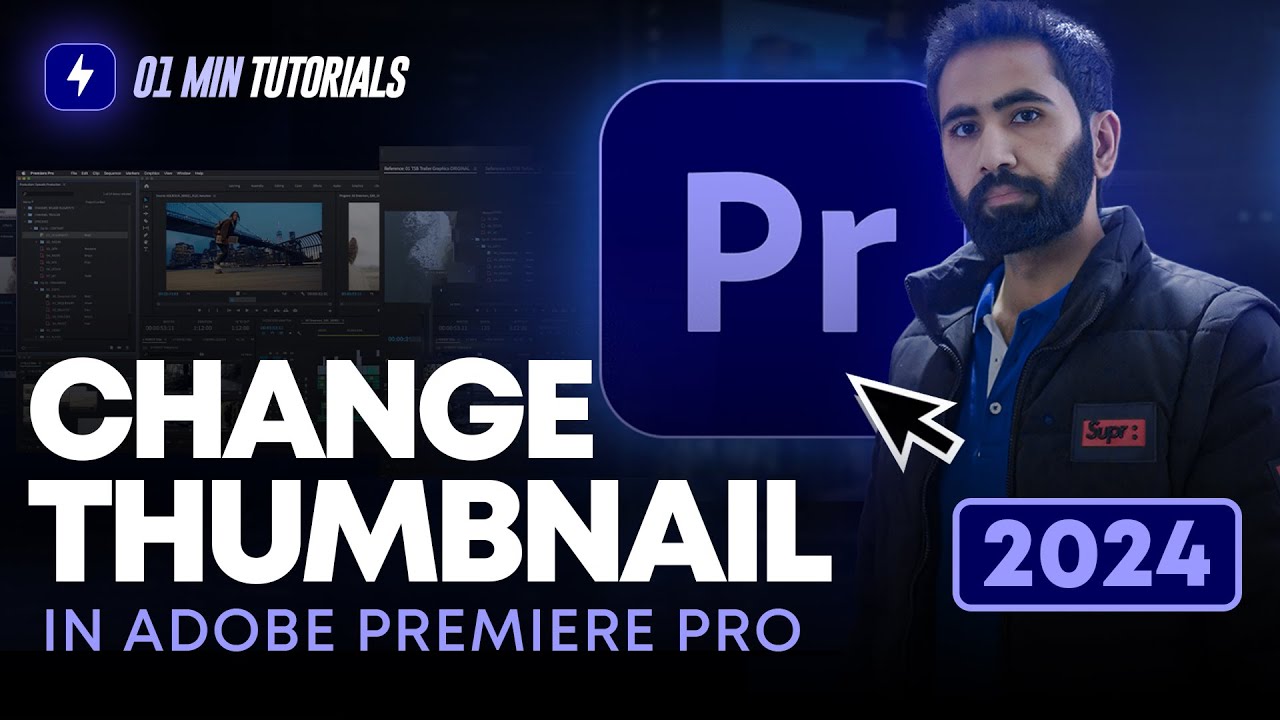 How to Change Thumbnail on Adobe Premiere Pro 2024 | Premiere Pro 2024 ...