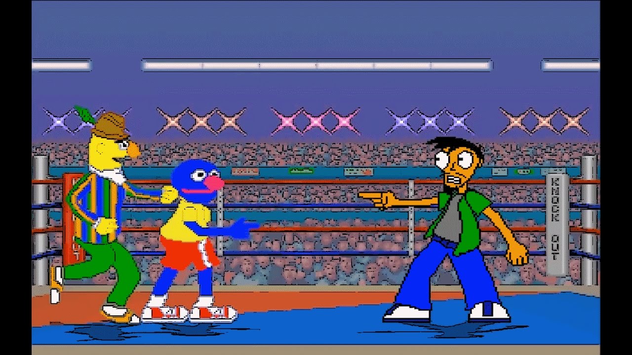 Mugen : Grover (Sesame Street) Vs Pepito - YouTube