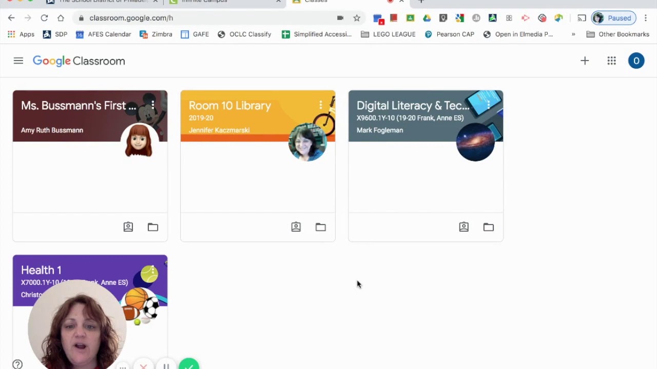 Getting into Google Classroom - YouTube