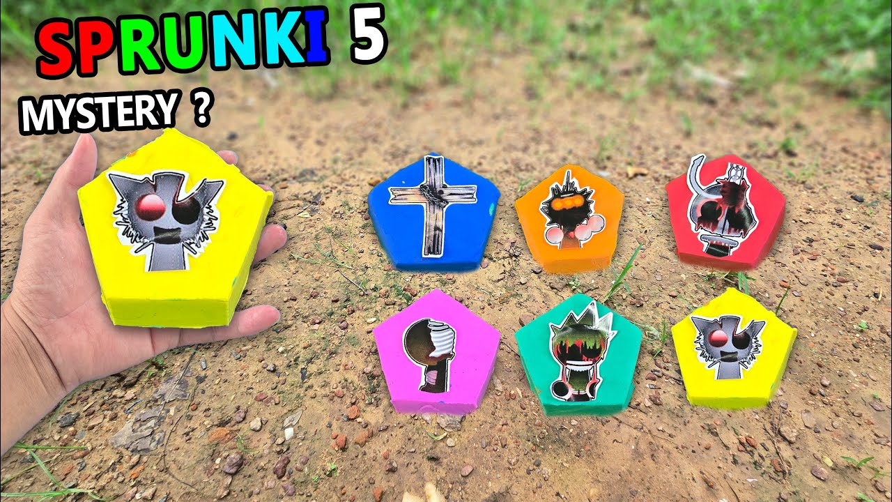 Color Cubes Cracked Open! Horror RADDY & Sprunki OWACKX, OREN ...