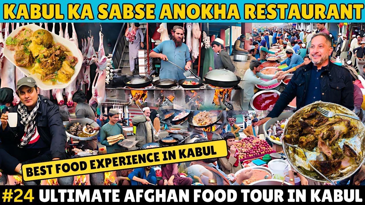 Extreme Afghan Food Tour in Shahr-e-Naw, Kabul | Best restaurant in ...