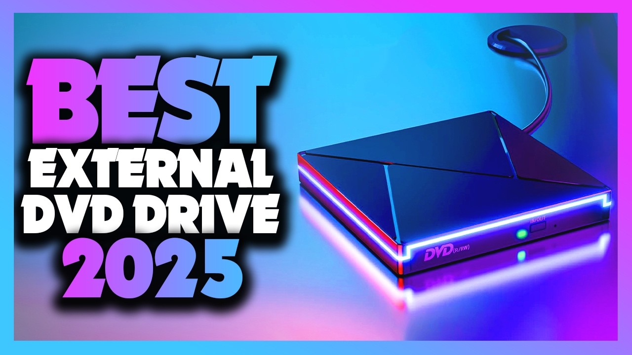 Best External DVD Drive Of The Year 2025! - YouTube