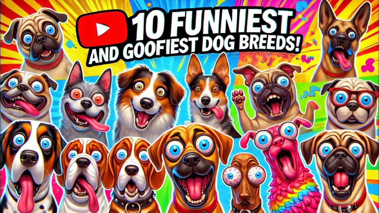 10 Funniest and Goofiest Dog Breeds That Will Make You Laugh - YouTube