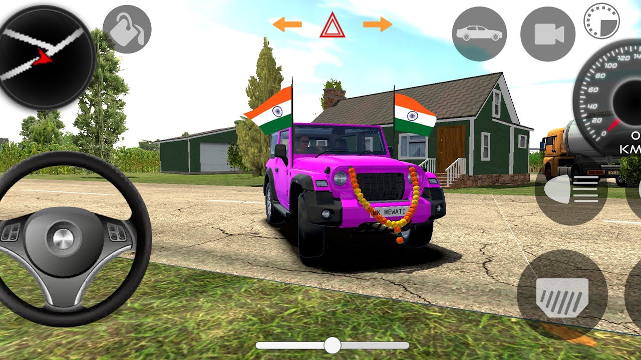 Modified Mahindra Black gadi Dollar (Song)||Indian Cars Simulator 3D ...