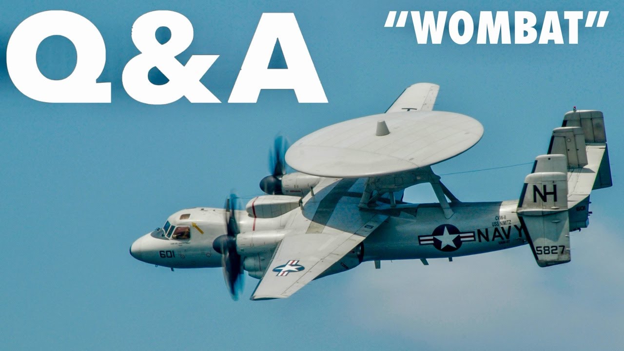 Live Q&A with Former E-2C & F/A-18C Pilot | T.R. Matson aka "Wombat ...