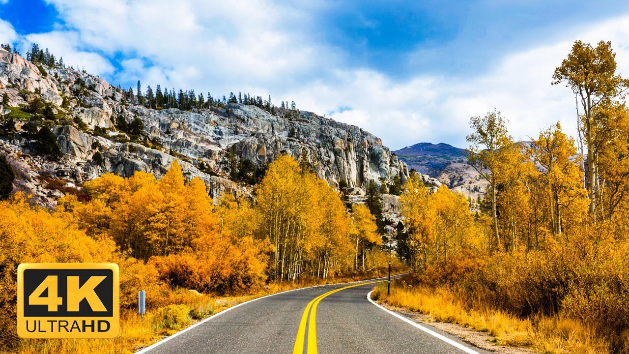 11 HOURS of 4K Enchanting Autumn Nature Scenes + Relaxing Piano Music ...