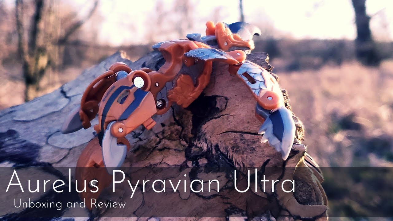 [#41] Bakugan Battle Planet: Złoty feniks, Aurelus Pyravian Ultra - YouTube