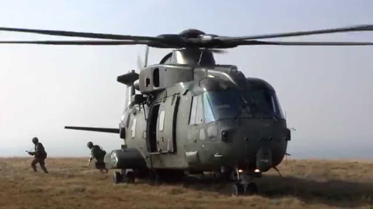 The formal hand over of the RAF’S Merlin Helicopter Force to the Royal ...