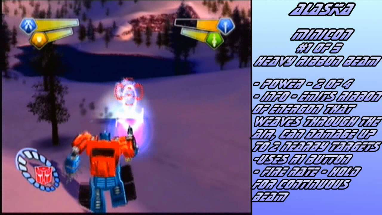 Transformers Walkthrough (PS2) Minicon/Datacon Video - Alaska - YouTube