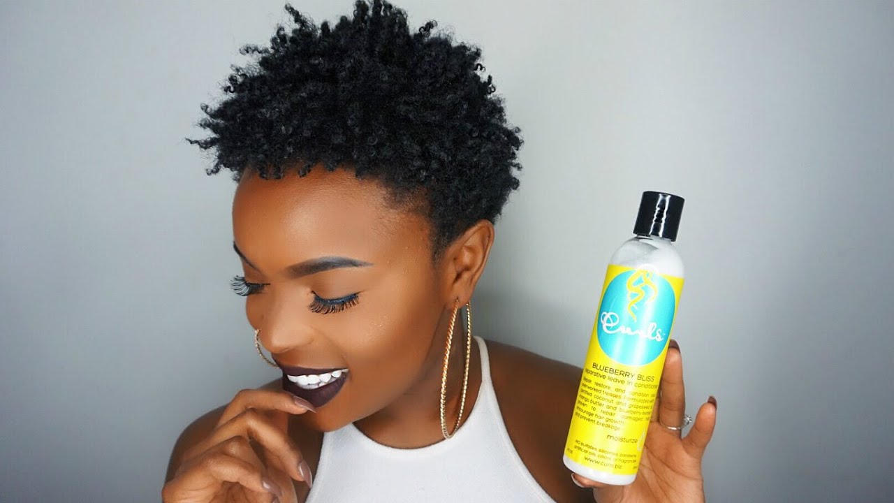 4C Wash and Go Tutorial w Blueberry Bliss Curl Collection - YouTube