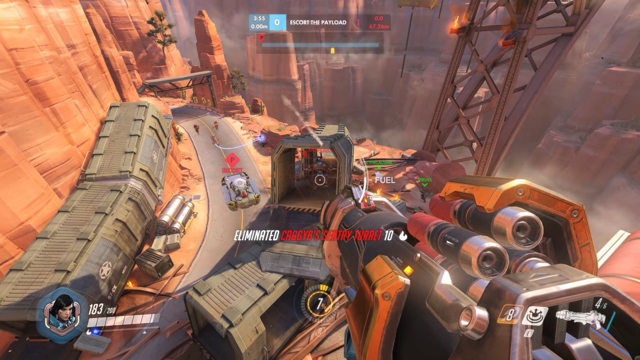 Overwatch Comp game 1 - YouTube