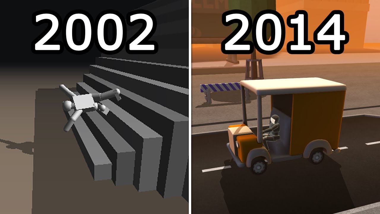Evolution of Dismount (2002-2014) - YouTube