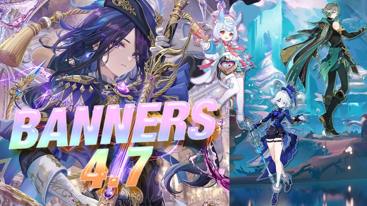 ️ BannerS de la 4.7👍| 🐳 Genshin Impact🐳 | CLORINDE, SIGEWINE, ALHACEN Y ...
