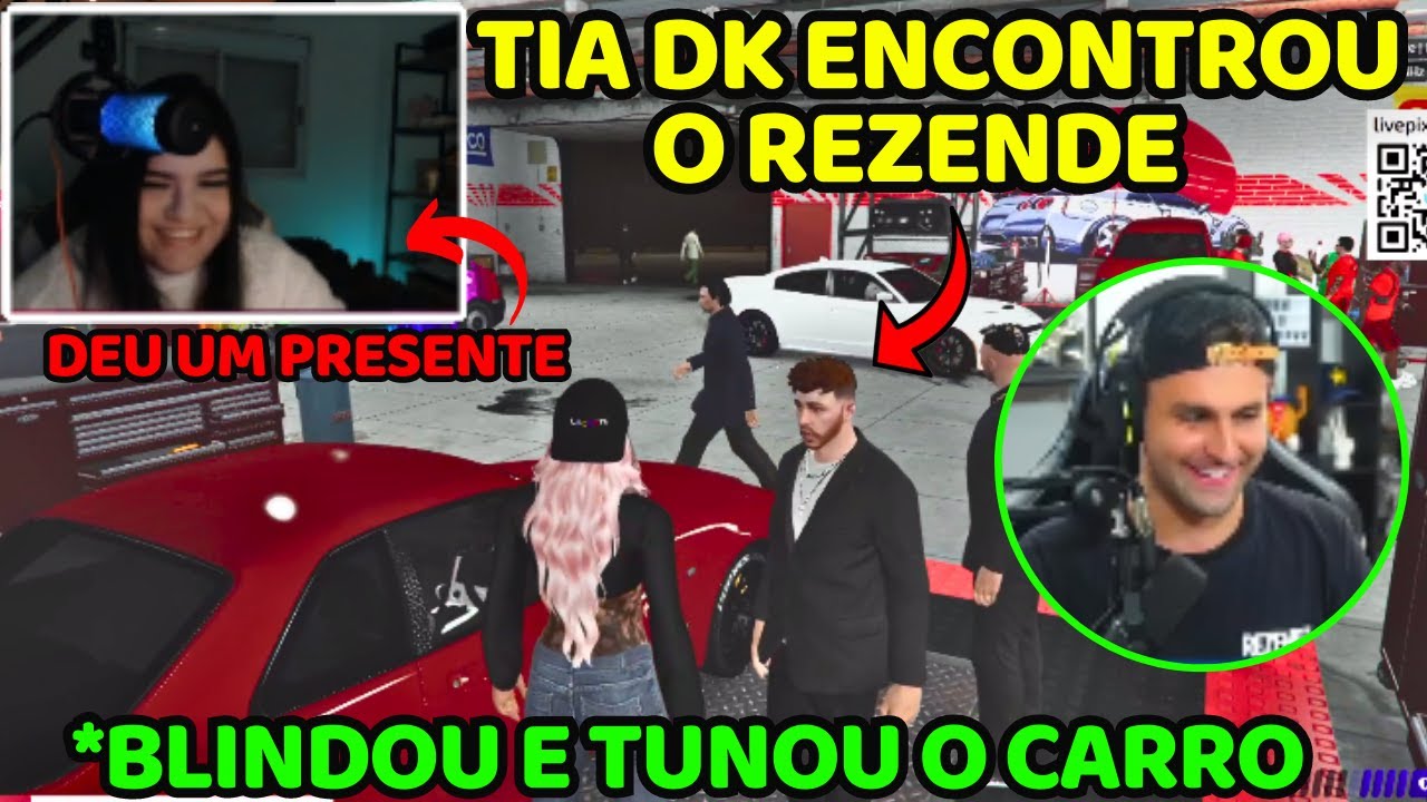 TIA DK ENCONTROU O REZENDE E BLINDOU SEU CARRO! - YouTube