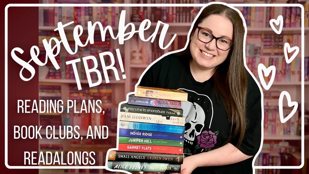 September TBR | Reading Plans, Book Clubs, and Readalongs! - YouTube