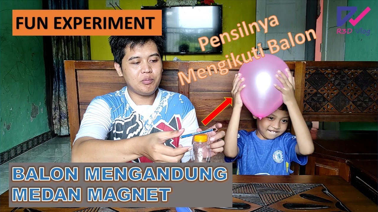 Eksperimen Sains 08 : Menggerakkan Pensil Dengan Medan Magnet Statis ...