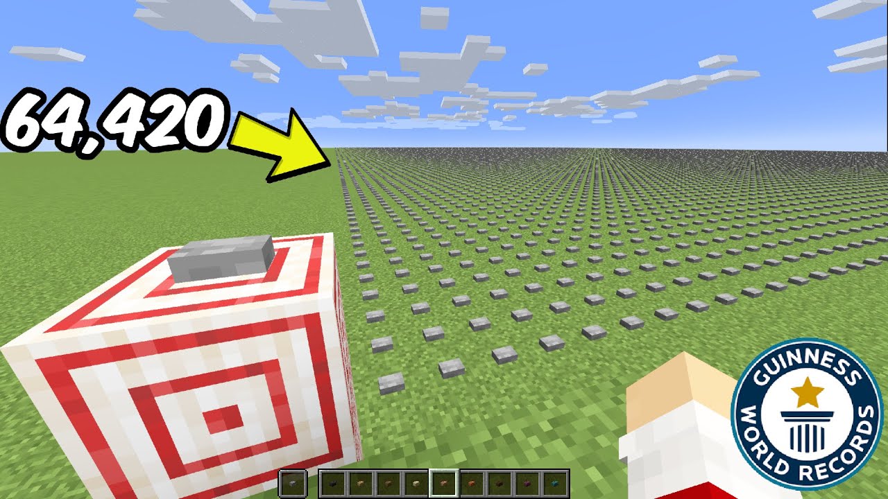 I Made My Own Minecraft World Records and Beat them - YouTube