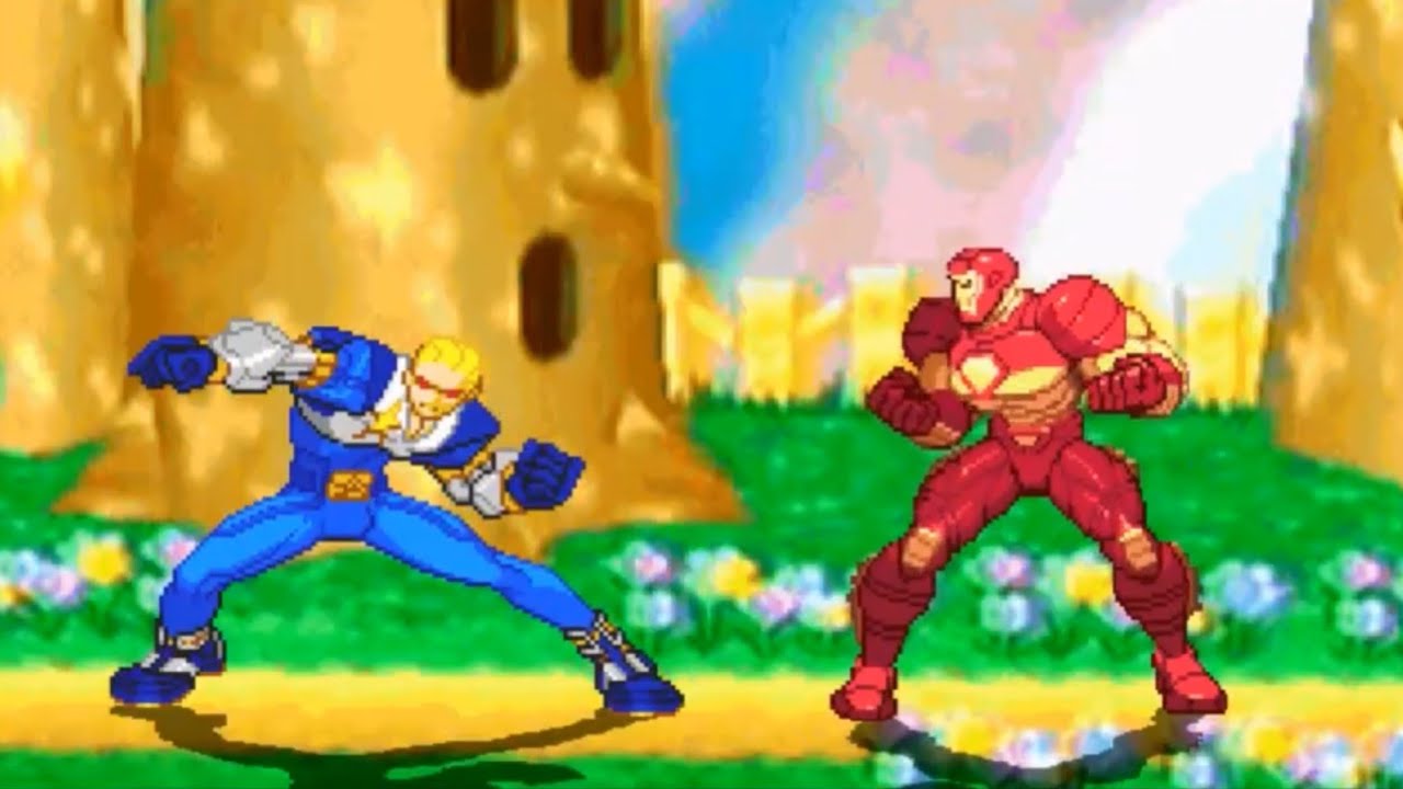 【MUGEN】Captain Commando VS War Mashine (Iron Man) - YouTube