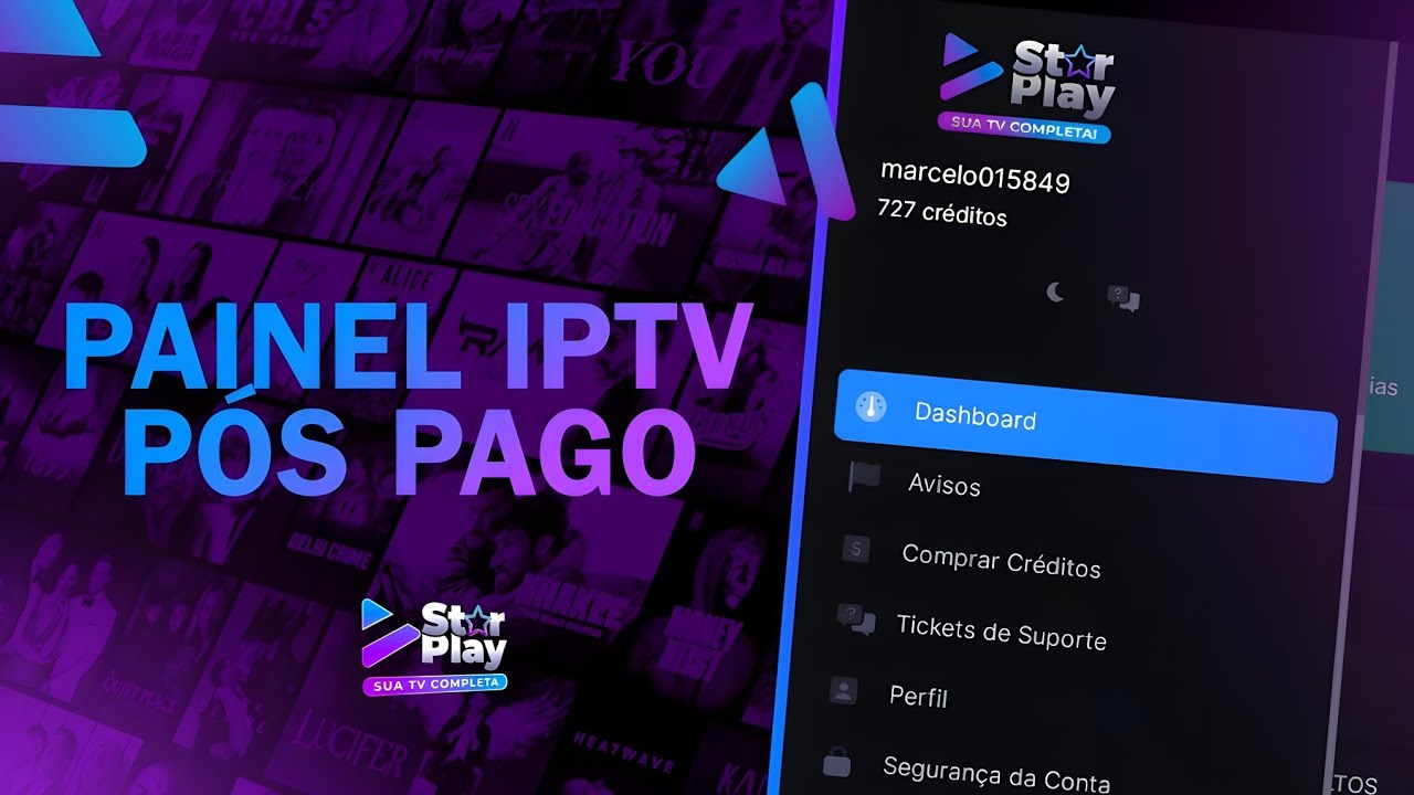 melhor Painel IPTV pós pago - YouTube