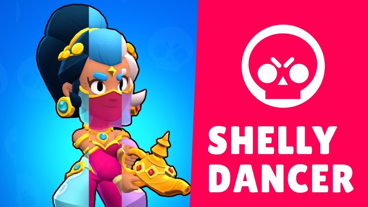 Shelly Dancer + Variants - Brawl Stars Skin Spotlight - YouTube