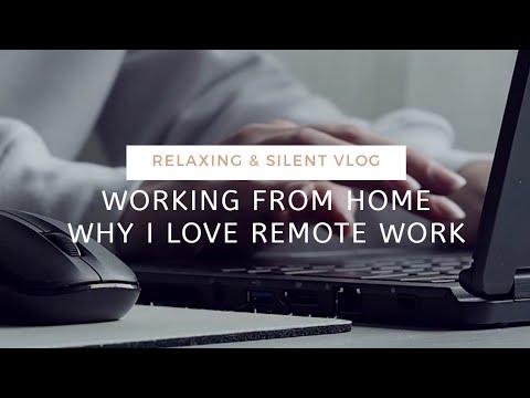 Working From Home | Why I Love Remote Work | Peaceful Story Time ...