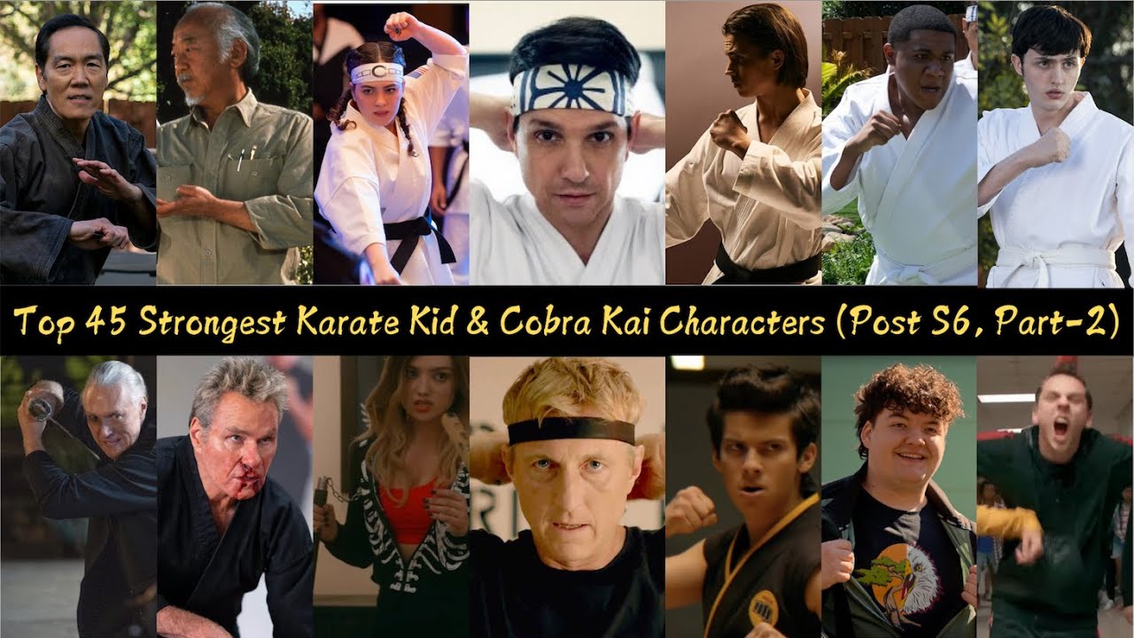 Top 45 Strongest "Karate/Kai" Characters (All Movies & All Seasons ...
