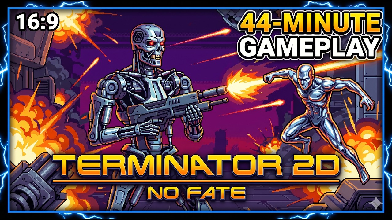 Saving Humanity in 2D! | Terminator 2D: NO FATE Gameplay - YouTube