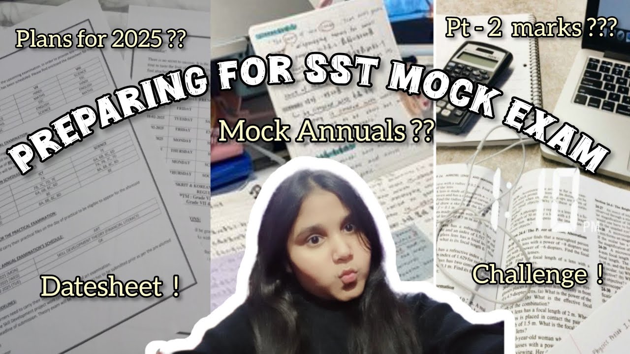 How Am I *Preparing for my sst mock🌷annual exam * how did I make notes ...