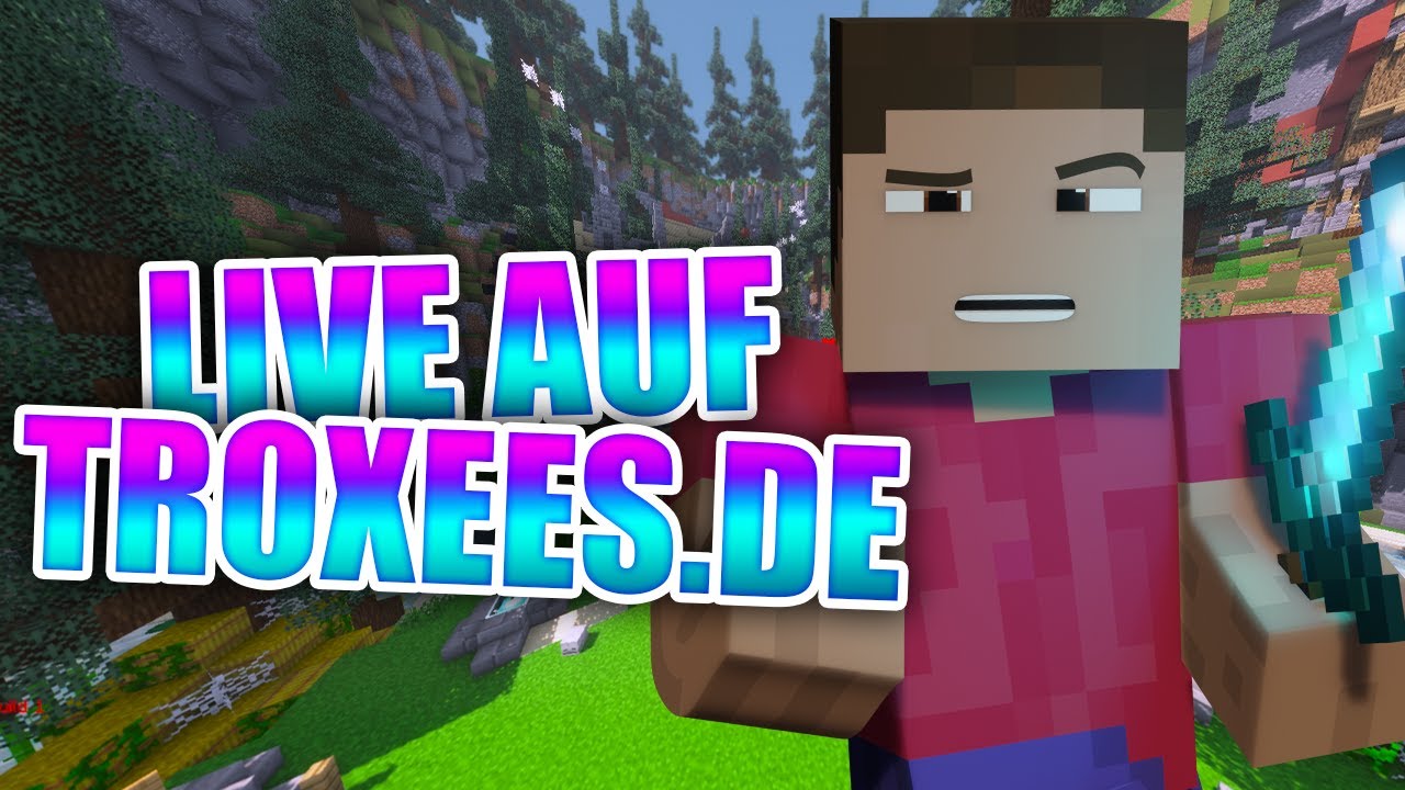 LIVE AUF TROXEES MC ALPHA 2.0 RELEASE! - YouTube