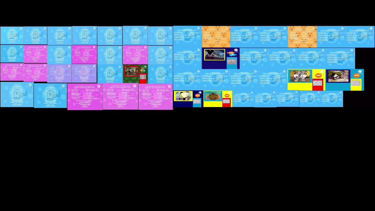 WOW WOW Wubbzy Credits (All 52 Episode at the same time) - YouTube