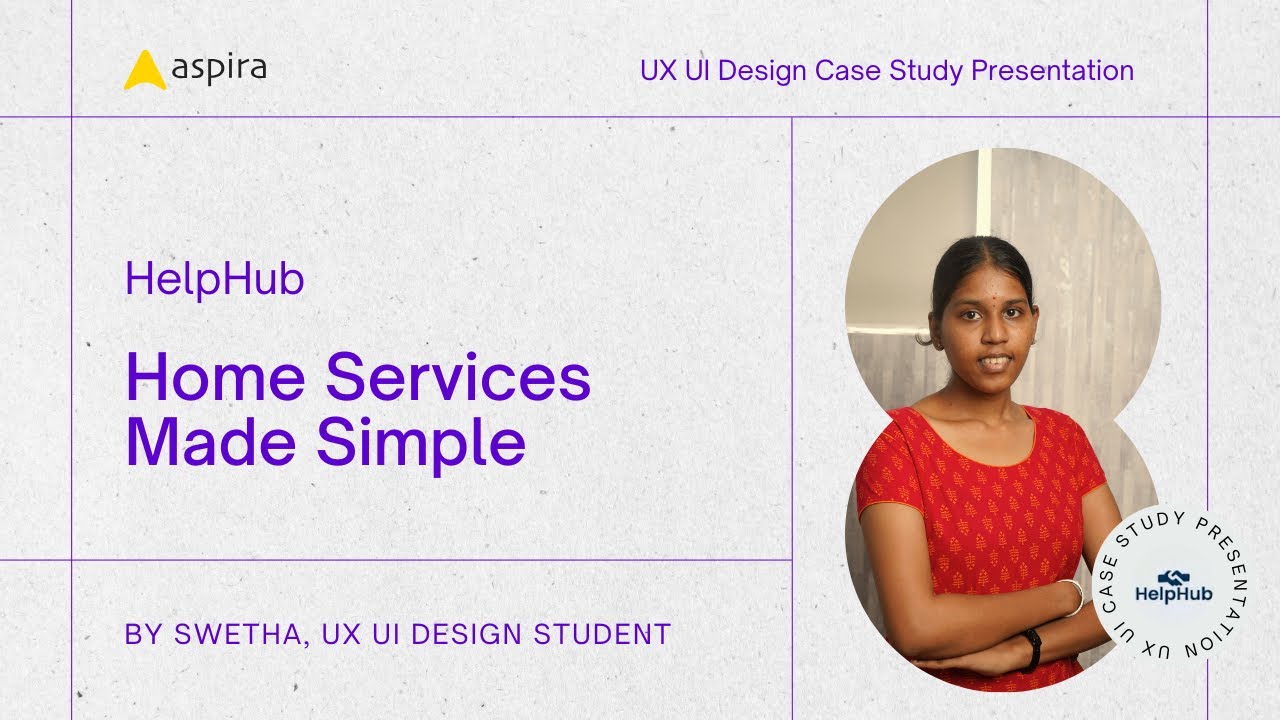 UX UI Case Study on Home Service App. Student Presentation - YouTube