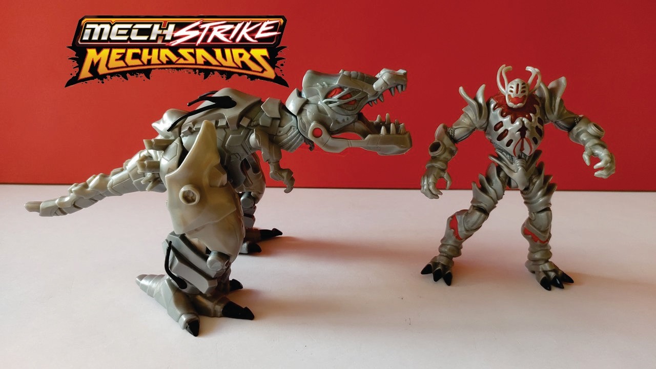 Ultron Primeval & T-R3X Mechstrike Mechasaurs Epic Hero Series Hasbro ...