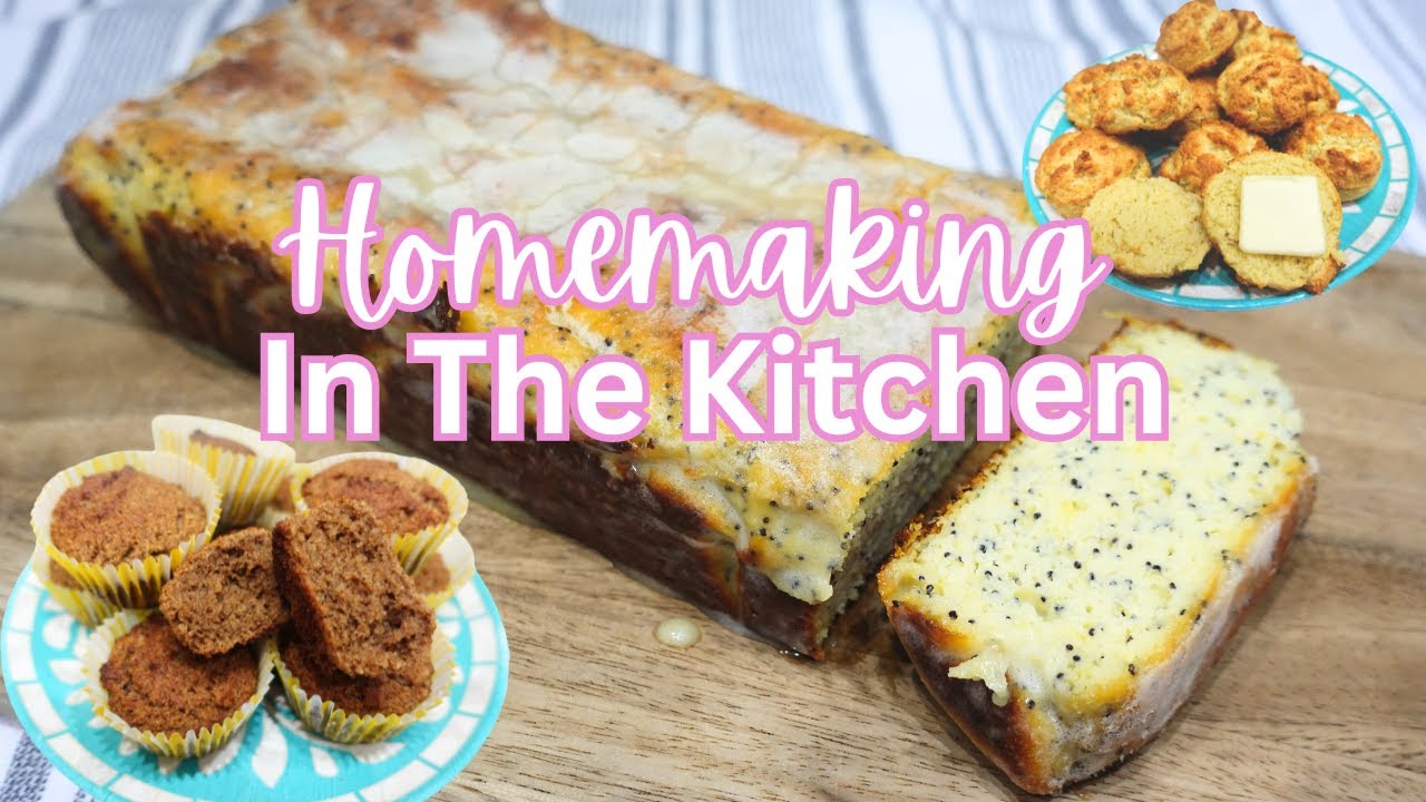 BAKING FROM SCRATCH | HOMEMAKING IN THE KITCHEN | RESTOCKING MY PANTRY ...
