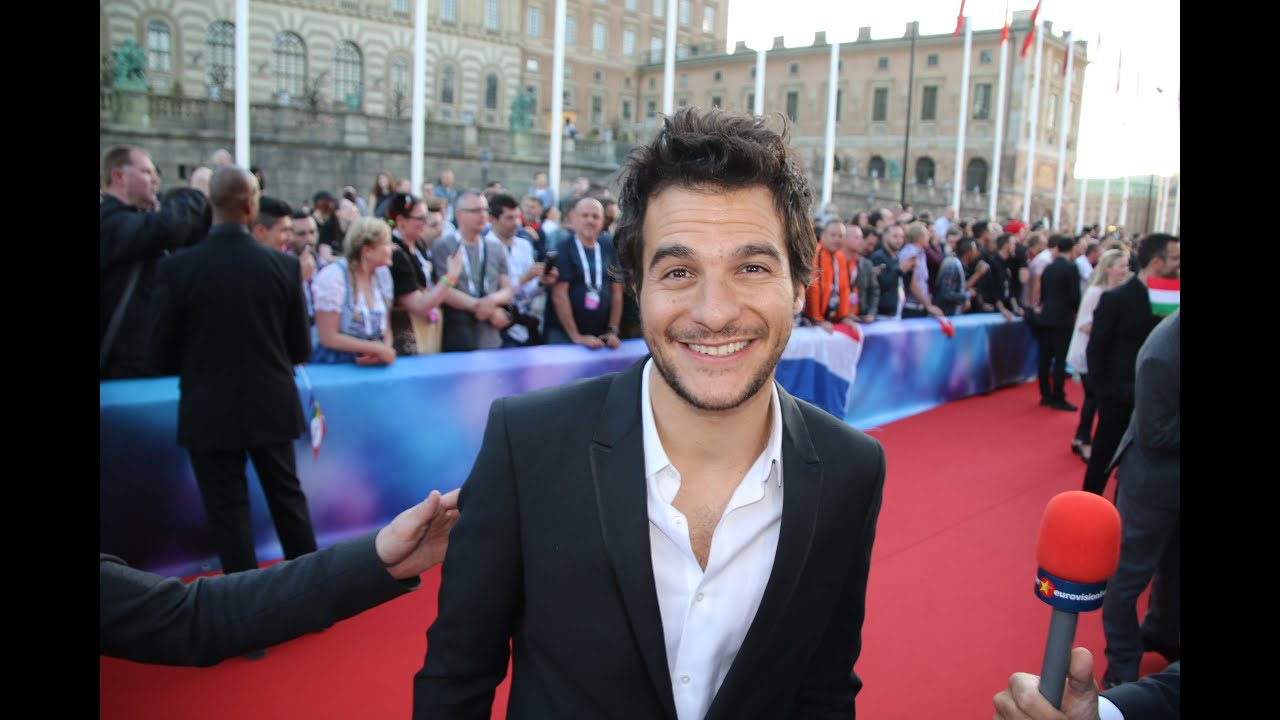 Interview with Amir (France 2016) on the red carpet @ Eurovision in ...