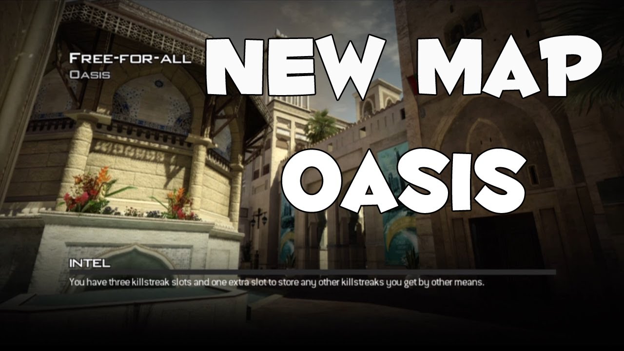 NEW! MW3 Oasis Multiplayer Map - Modern Warfare 3 DLC Gameplay - YouTube